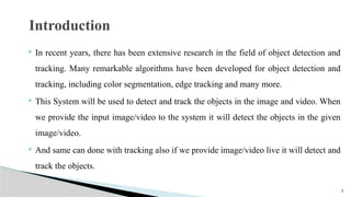 ppt.2.pptx image detection project ppt an | PPTX