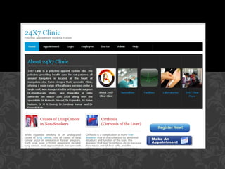 Clinic Management System using php .pptx