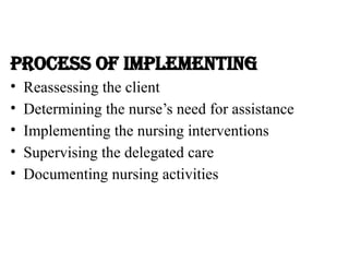 Nursing Process ........... Phases ...... | PPTX