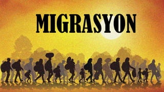 ppt.slideshow.pptx. Migrasyon Baitang 10: | PPTX