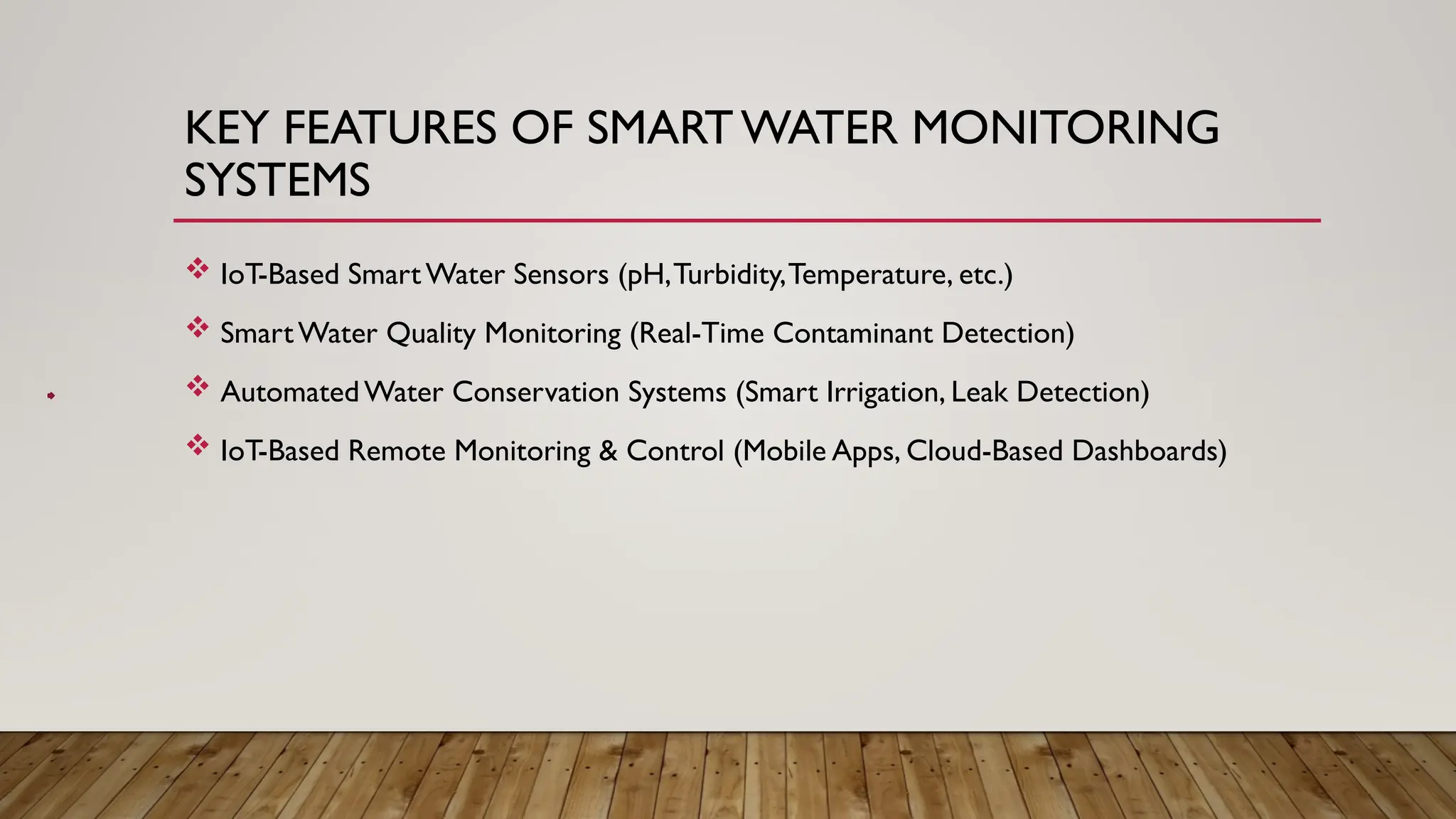 Smart water senor project Smart water sensor | PPT