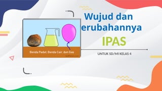 PPT.pptx Materi perubahan wujud zat untuk kelas 5 SD | PPT