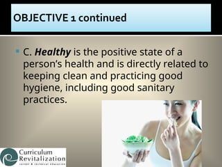 The role of maintaining personal hygiene in the society. | PPT