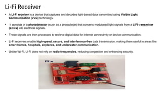 vehicle to vehicle using lifi technology | PPT