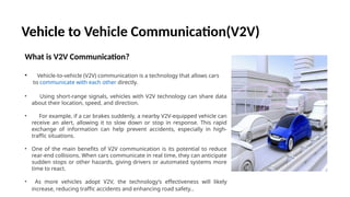 vehicle to vehicle using lifi technology | PPT