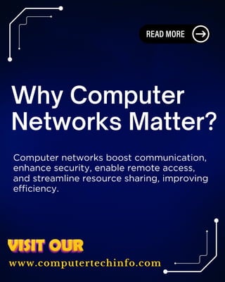 Why Computer Networks Matter and its Importance | PDF