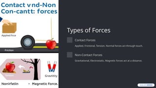 Force and Pressure- primary level (for school students)) | PPTX