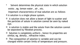 Solution |Bunarybliquid| chromatography| | PPTX