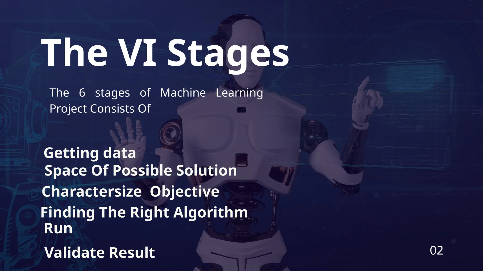 6 Stages of a machine learning experiment | PPTX