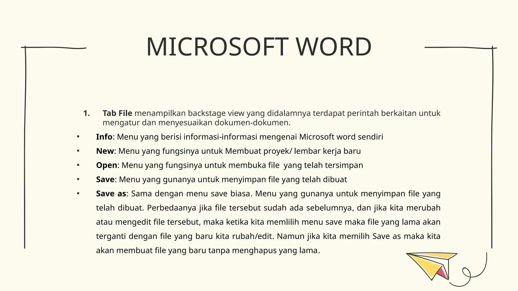 Pengenalan Awal Microsoft Word dan Microsoft Excel | PPTX
