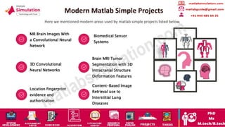 MATLAB Simple Projects Research Assistance | PPT