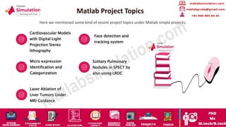 MATLAB Simple Projects Research Assistance | PPT