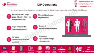 DIP Based Final Year Projects Research Ideas | PPT