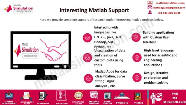 Interesting MATLAB Projects Research Help | PPT