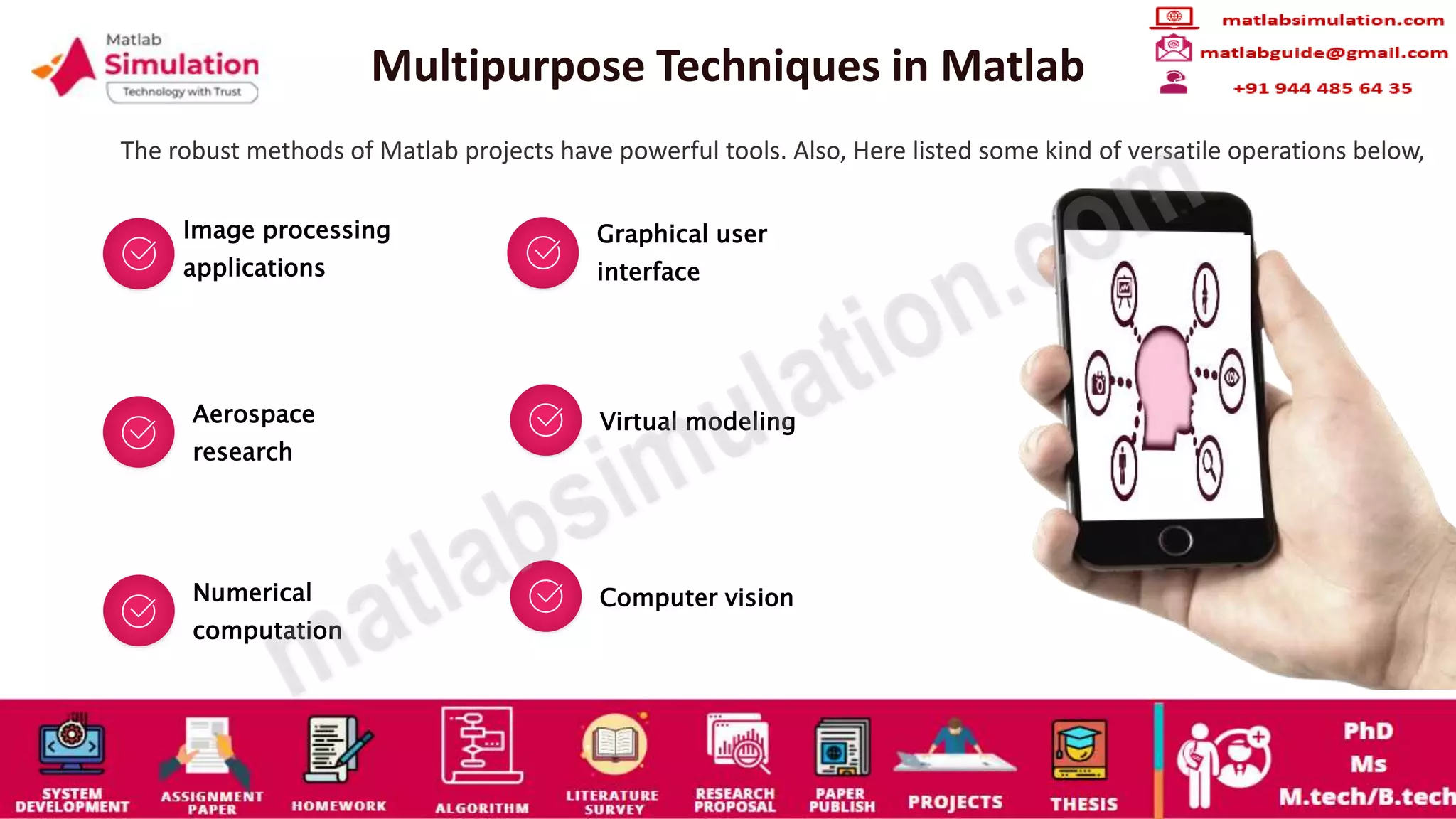Latest Matlab Projects Research Guidance Ppt