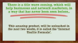 Internet Traffic Formula | PPTX