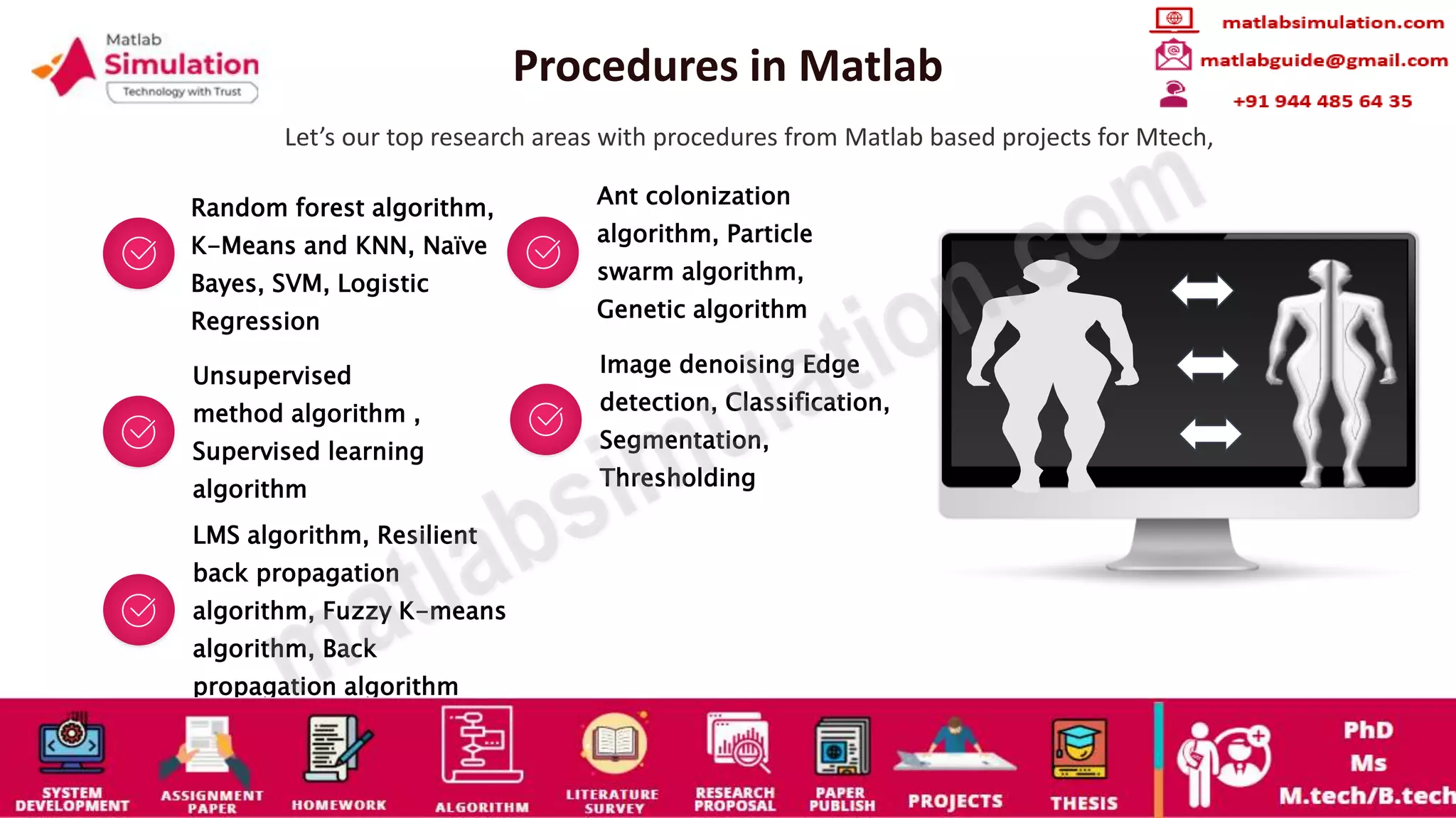 MATLAB Based Projects for M.Tech Research Guidance | PPT