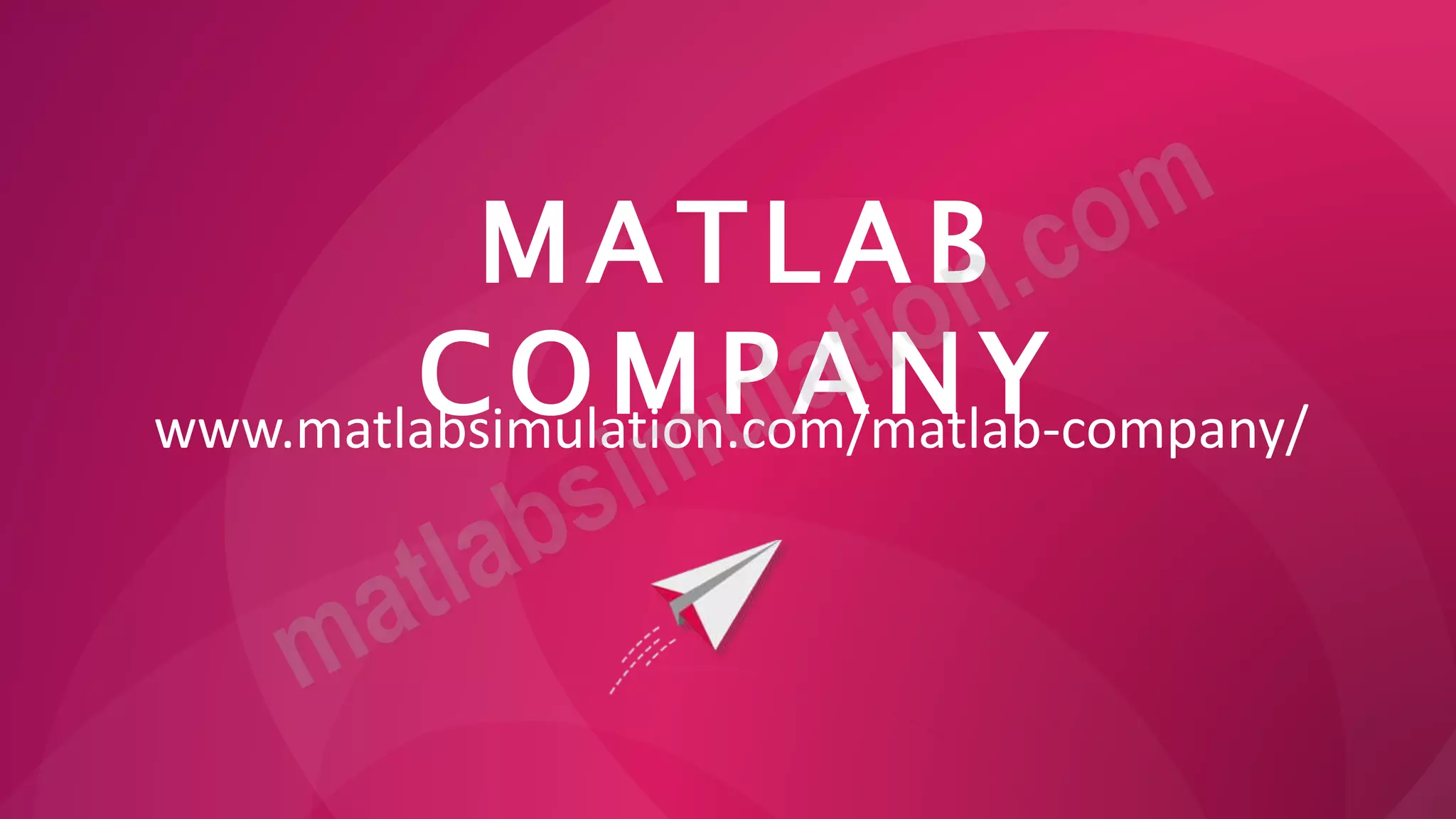 MATLAB Company Research Assistance | PPT