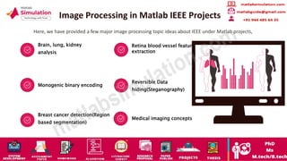 MATLAB IEEE Projects Research Guidance | PPT