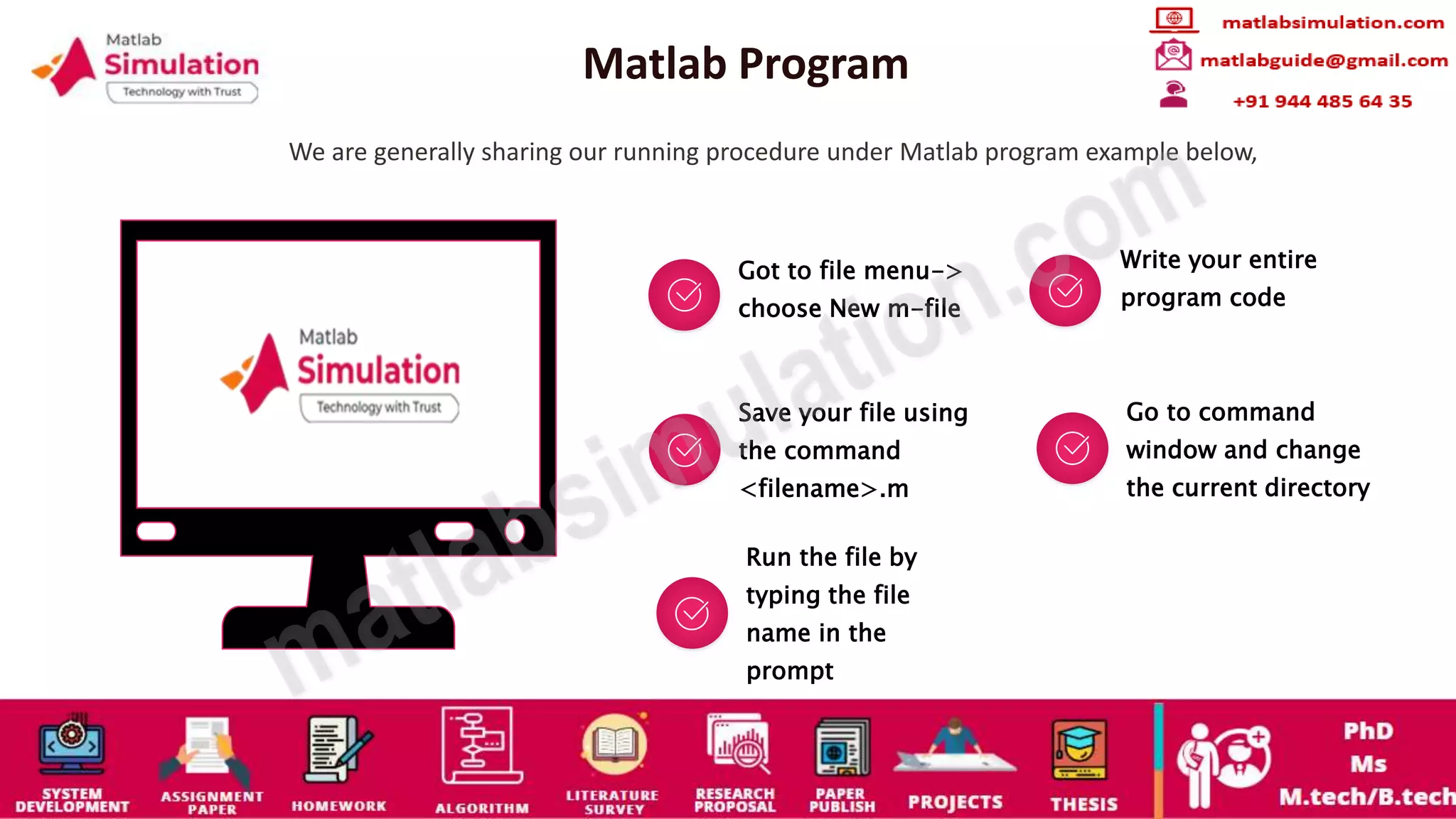 MATLAB Program Example Research Help | PPTX | Computing | Technology ...