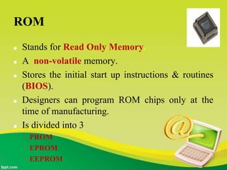 Memory Unit | PPT