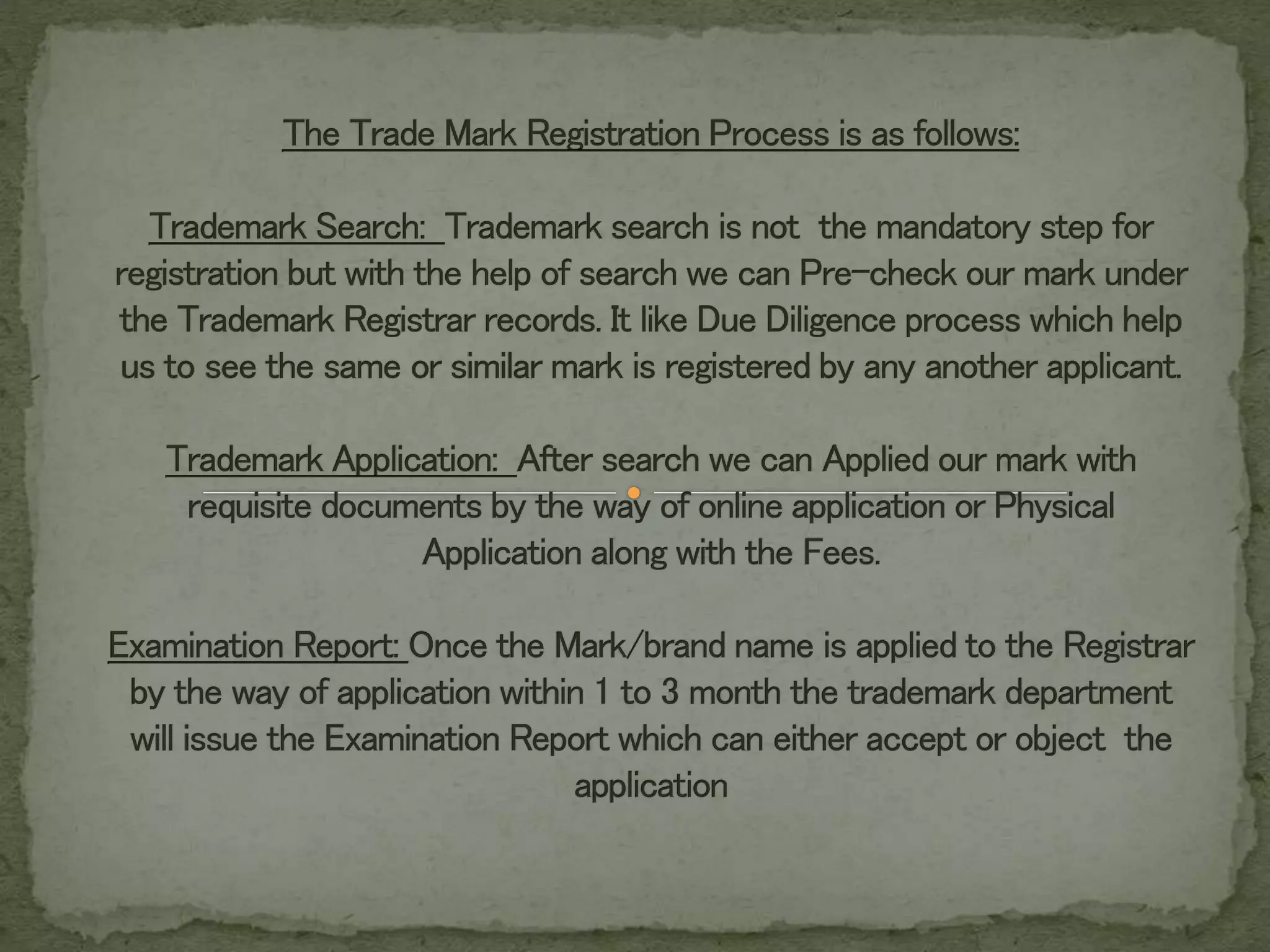 Ppt 2 trademark registration process | PPTX