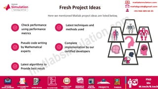 MATLAB Project Research Topics | PPT