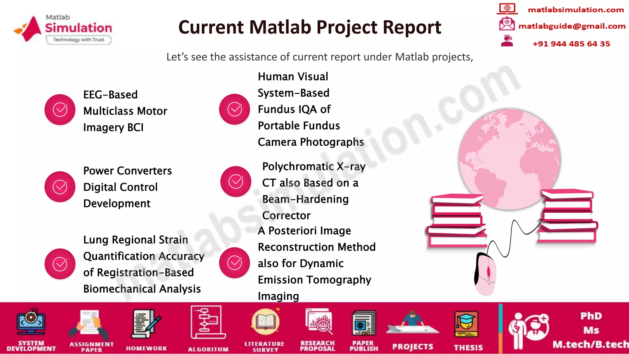 MATLAB Project Report Research Guidance | PPTX