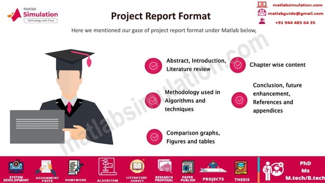 Matlab Project Report Research Guidance Ppt