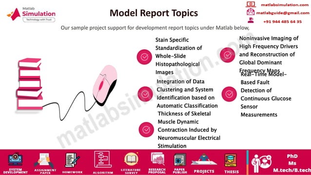 MATLAB Project Report Research Guidance | PPTX