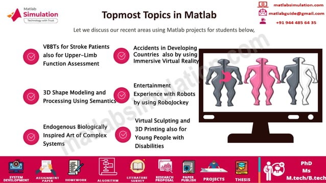 MATLAB Projects for Students Research Help | PPT
