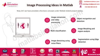 MATLAB Related Projects Research Ideas | PPT