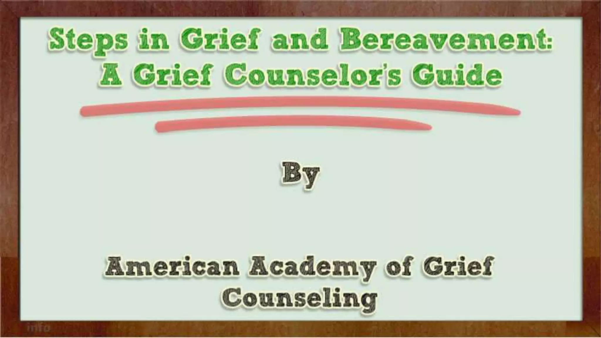 Steps in Grief and Bereavement: A Grief Counselor's Guide | PPTX