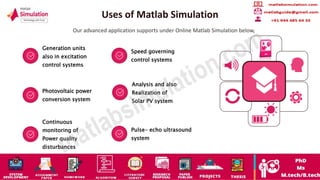 Online MATLAB Simulation Research Assistance | PPTX