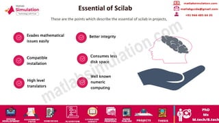 Scilab Projects Research Guidance | PPT