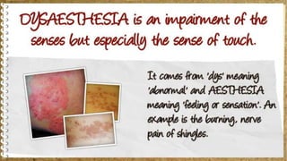 Extend your Medical Vocabulary: the prefix 'DYS' (Part 1) | PPT