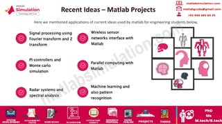 Project on MATLAB For Engineering Students Research Assistance | PPT