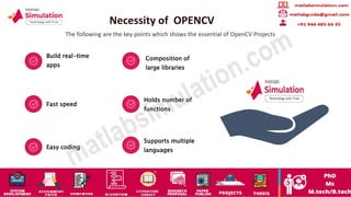Open CV Projects Research Ideas | PPT