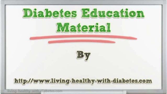 Diabetes Education Material