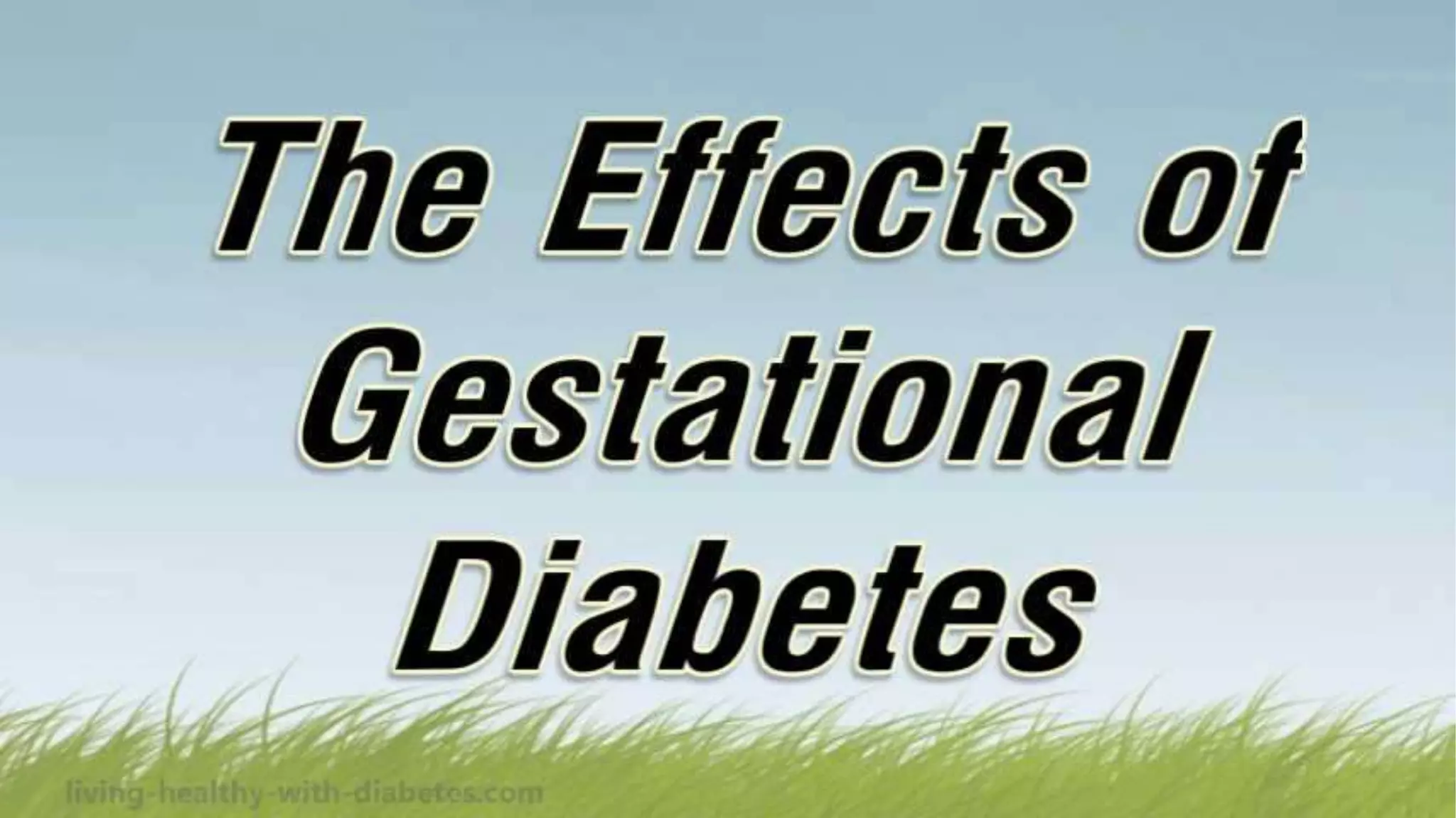 Gestational Diabetes Symptoms | PPT