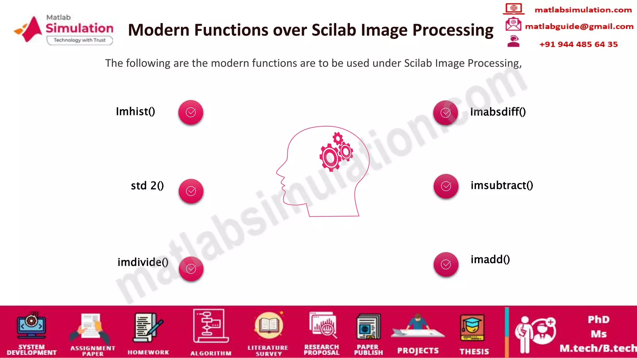 Scilab Image Processing Research Help | PPT
