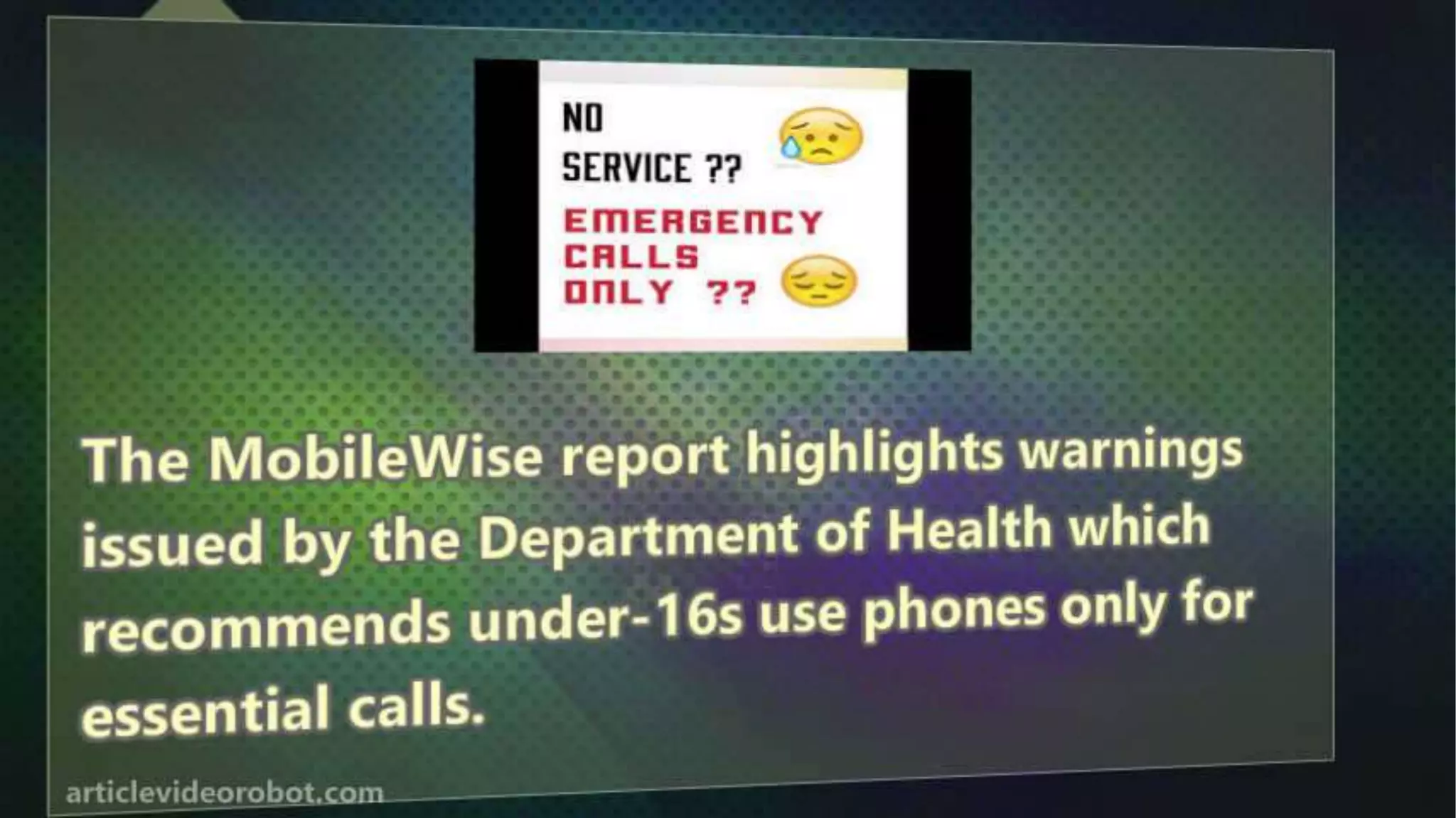 Health Risks for Children from mobile phones. | PPTX