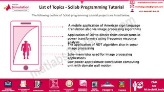 Scilab Programming Tutorial Research Assistance | PPT