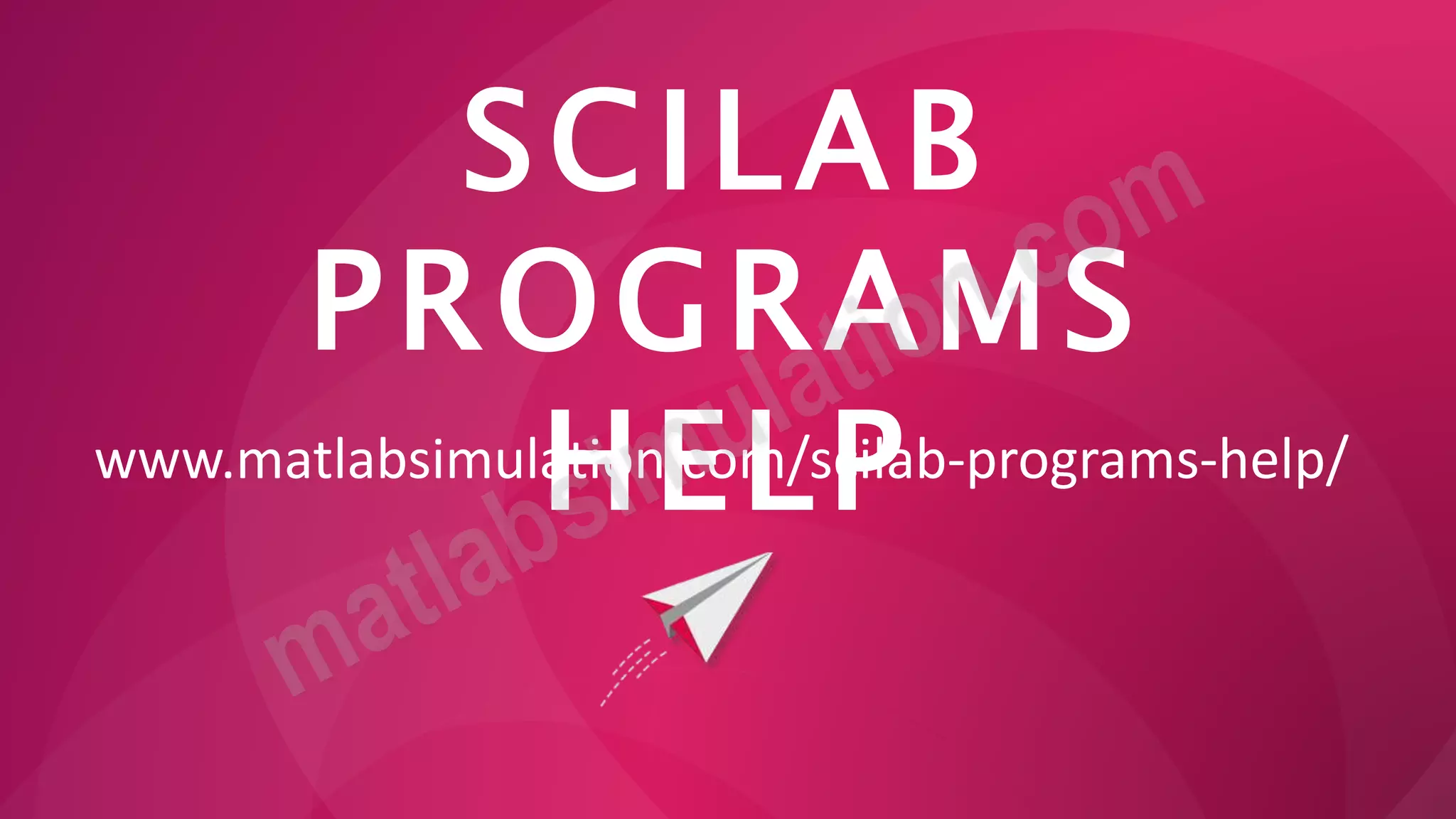 Scilab Programs Research Thesis Help | PPT