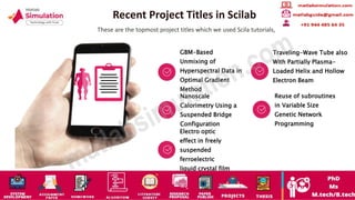 Scilab Tutorials Research Ideas | PPT
