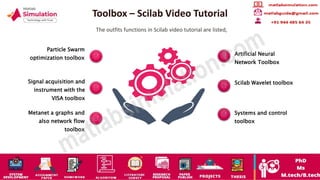 Scilab Video Tutorial for Research Scholars | PPT