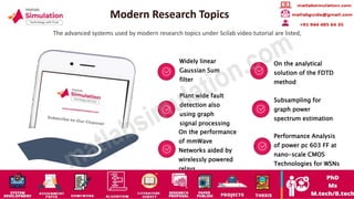 Scilab Video Tutorial for Research Scholars | PPT