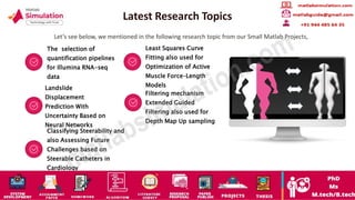 Small MATLAB Projects Research Help | PPT