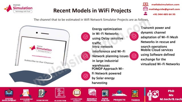 WiFi Network Simulator Projects Research Guidance | PPT