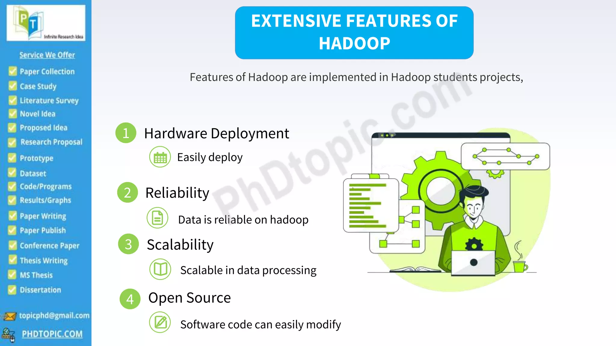 Hadoop Projects For Research Scholars | PPT